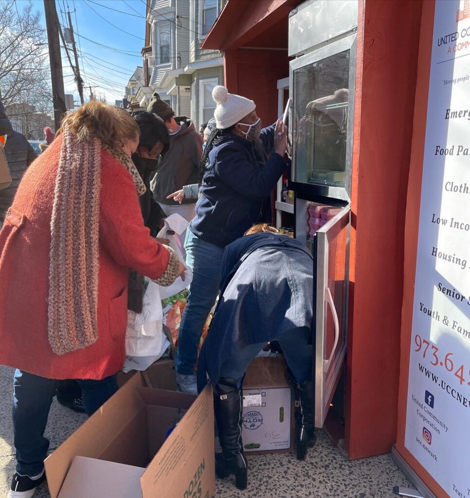 Free ‘community refrigerators’ reduce food insecurity in Newark