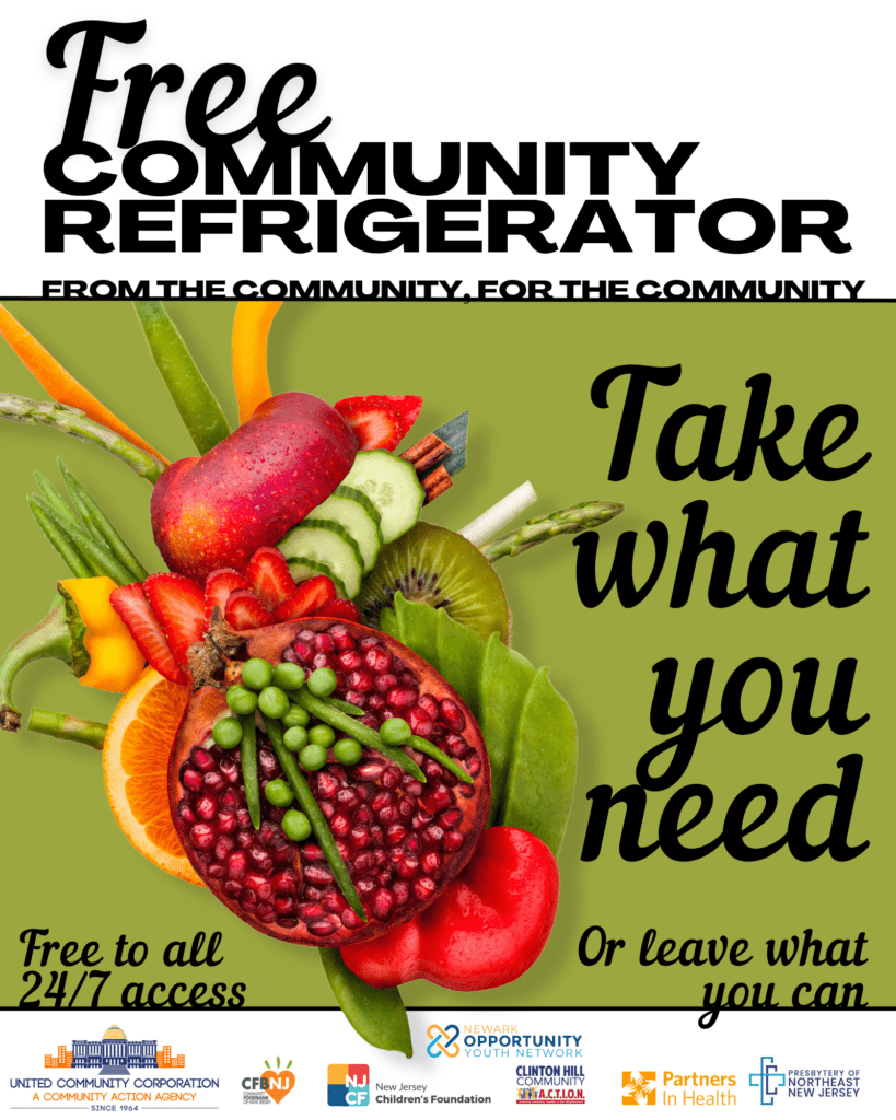 Local Newark agencies debut community refrigerator in East Ward